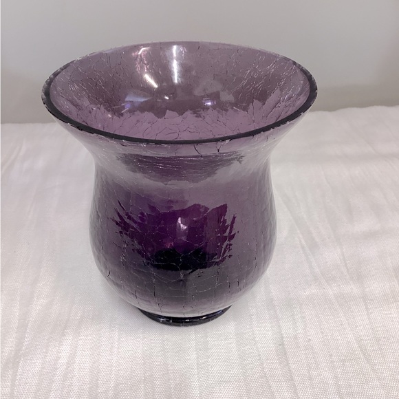 HITC | Accents | Hitc Short Crinkled Glass Vase | Poshmark